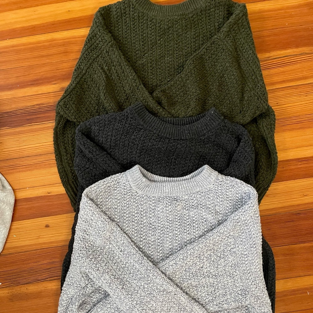 Set Of 3 Target Sweaters - Perfect For Fall! - Gem